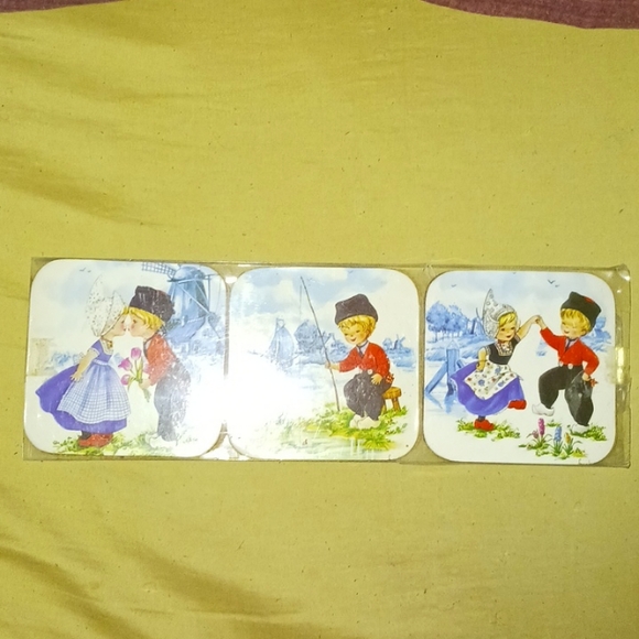 Dining | Vintage Dutch Coasters | Poshmark